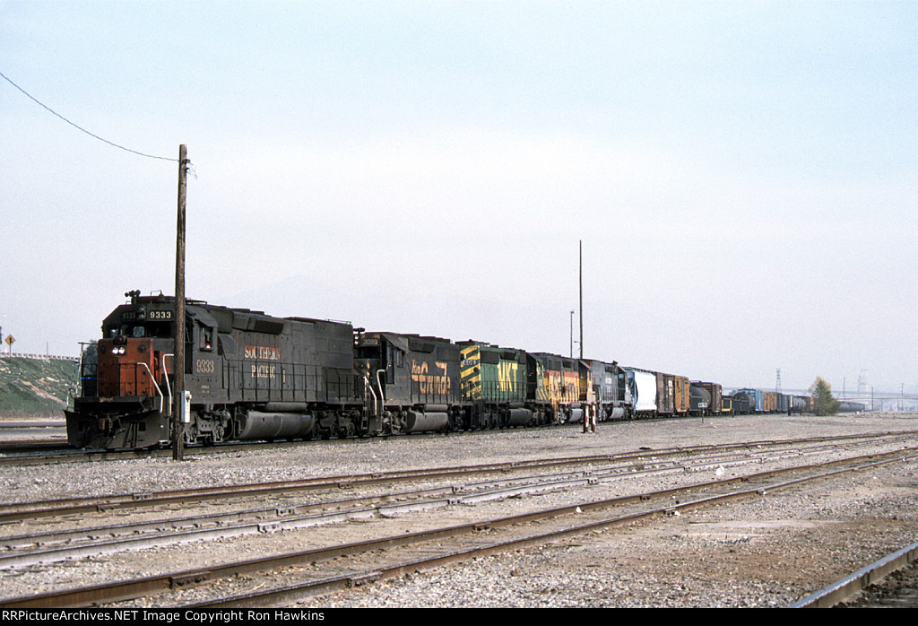 SP 9333, DRGW 3089, MKT 606, BO 4226, and SP 8291